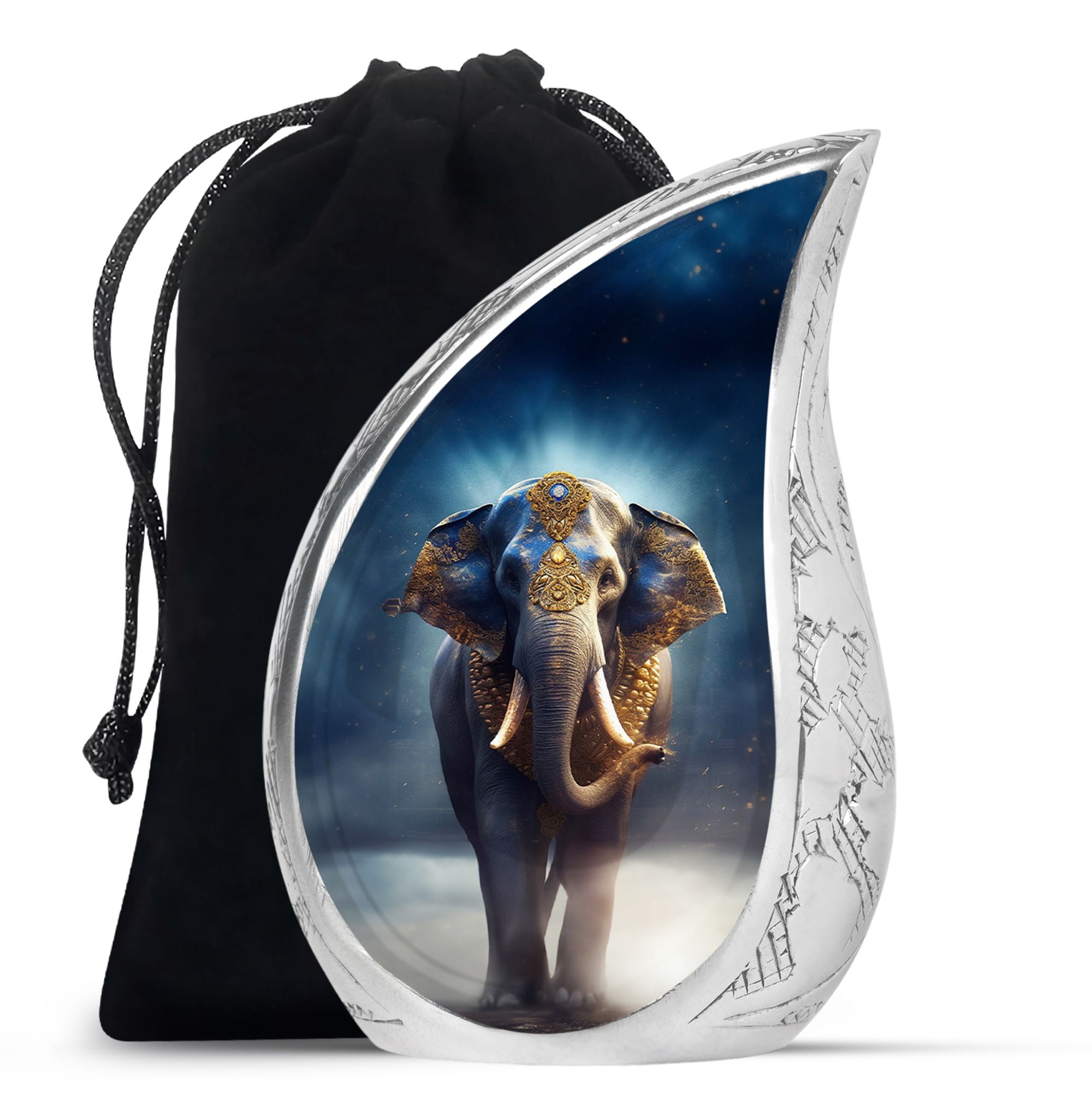 PARHUS Mjaestic Elephant Urn - Large Urns for Human Ashes Adult Male ...