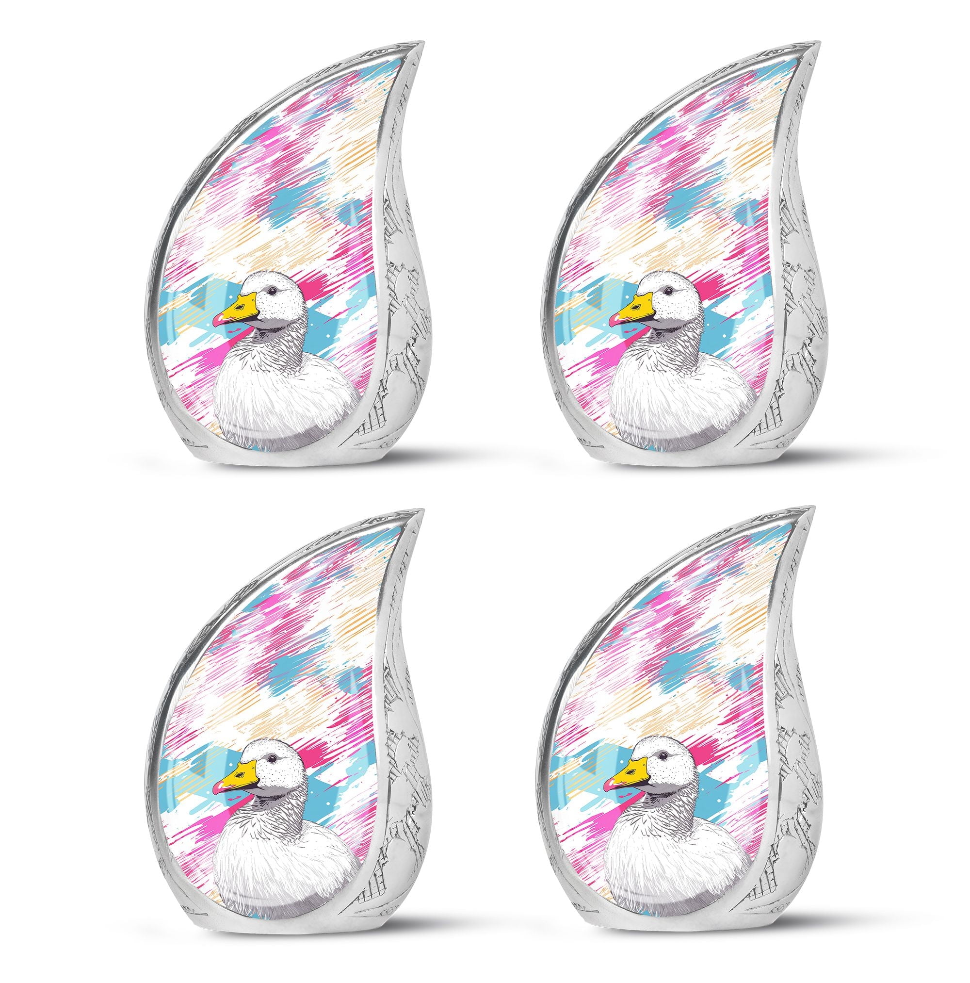 PARHUS Pop Art Duck Splash - Decorative Urn - Urns for Adult Male - 3 ...