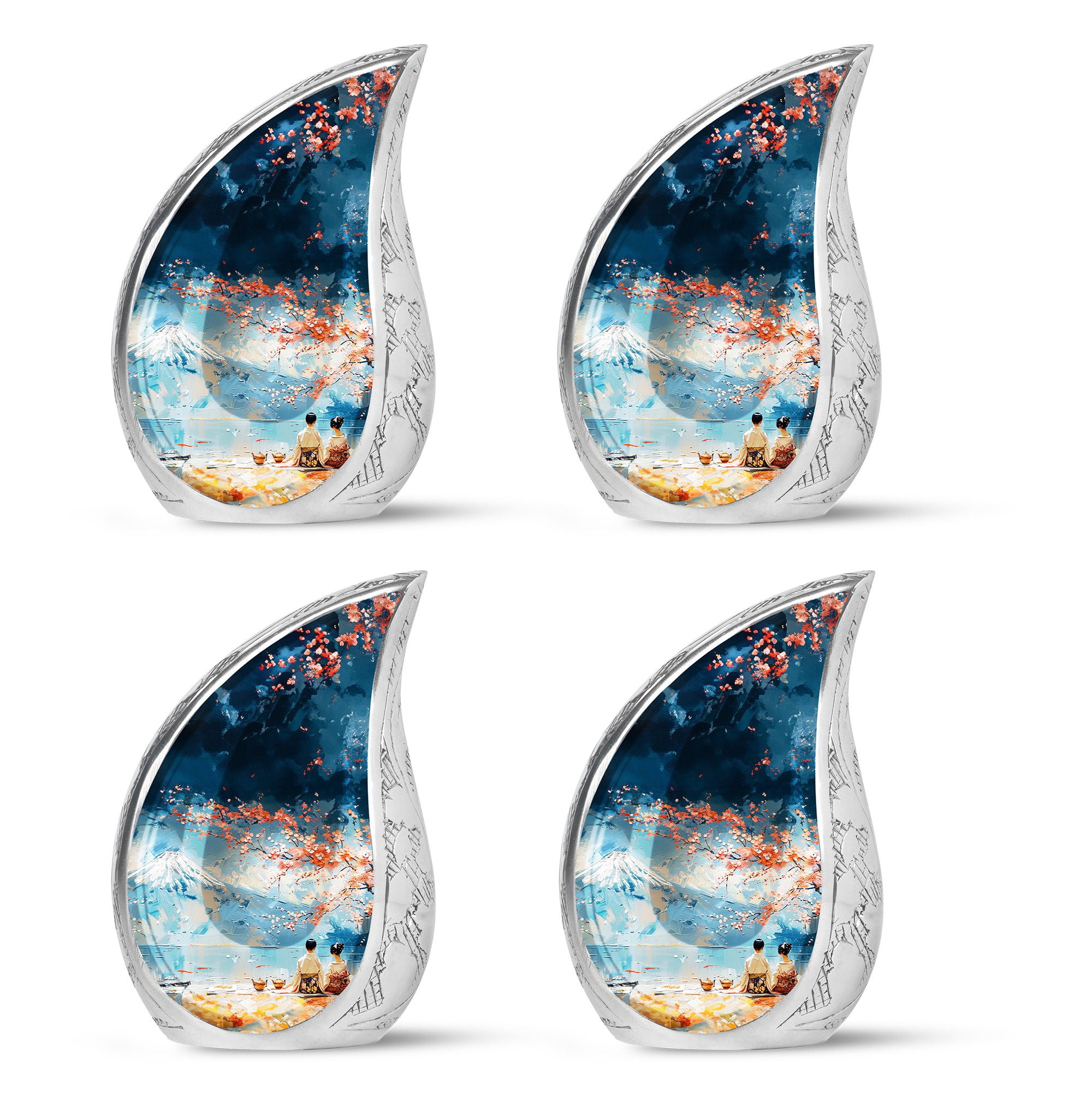 PARHUS Reflections by Mount Fuji - Cremation Urn for Ashes - Urn for ...