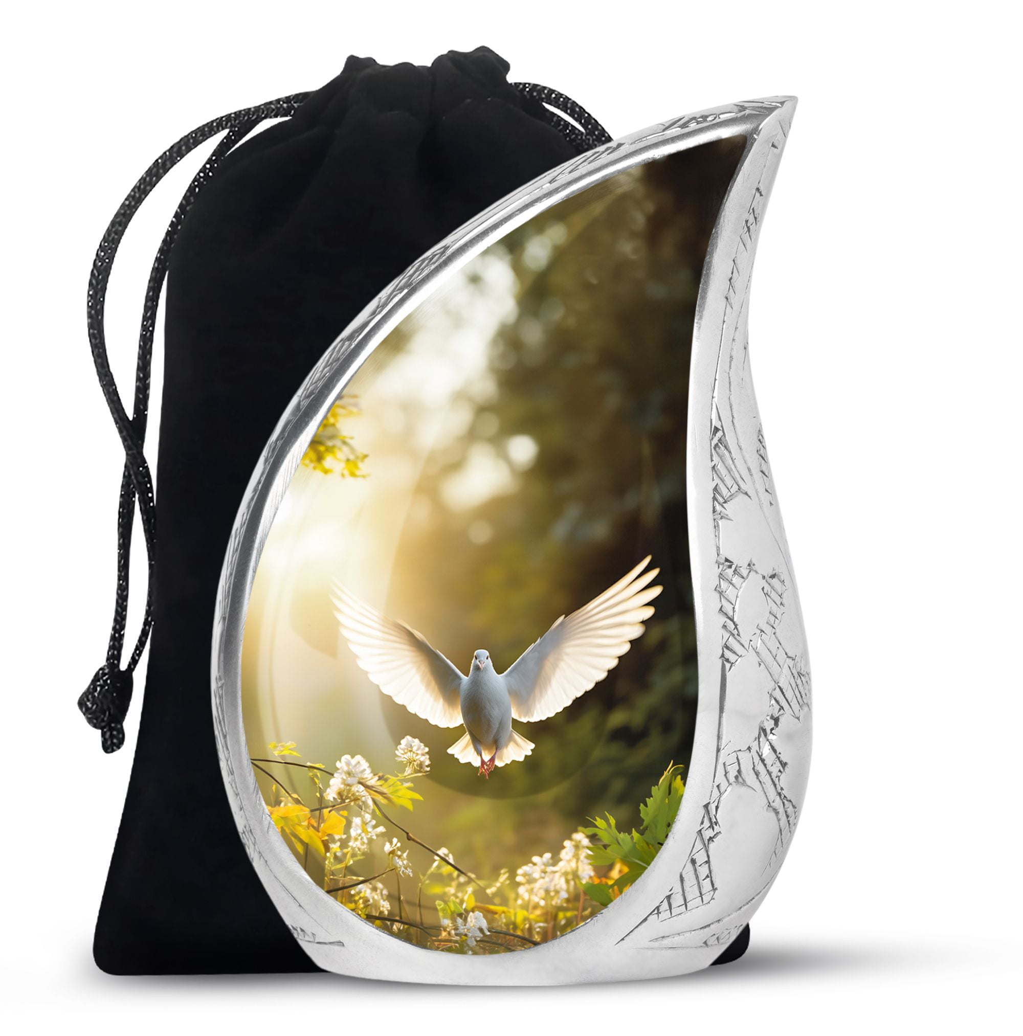 PARHUS Sculpted Musical Urns for Human Ashes, Cremation Urns for Women ...