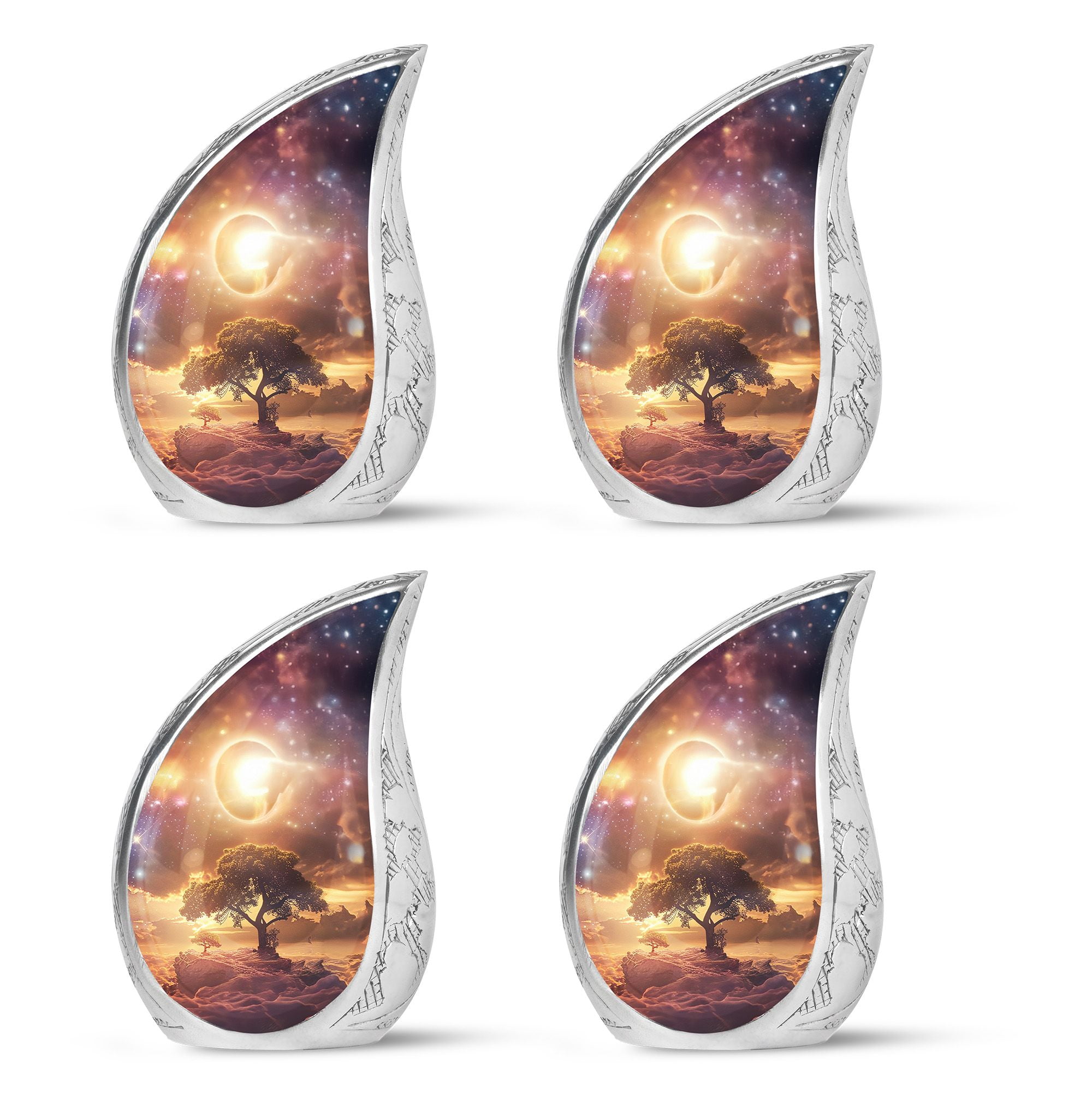 PARHUS Solar Symphony - Keepsake Urn - Mini Urns for Ashes - 3 Inch ...
