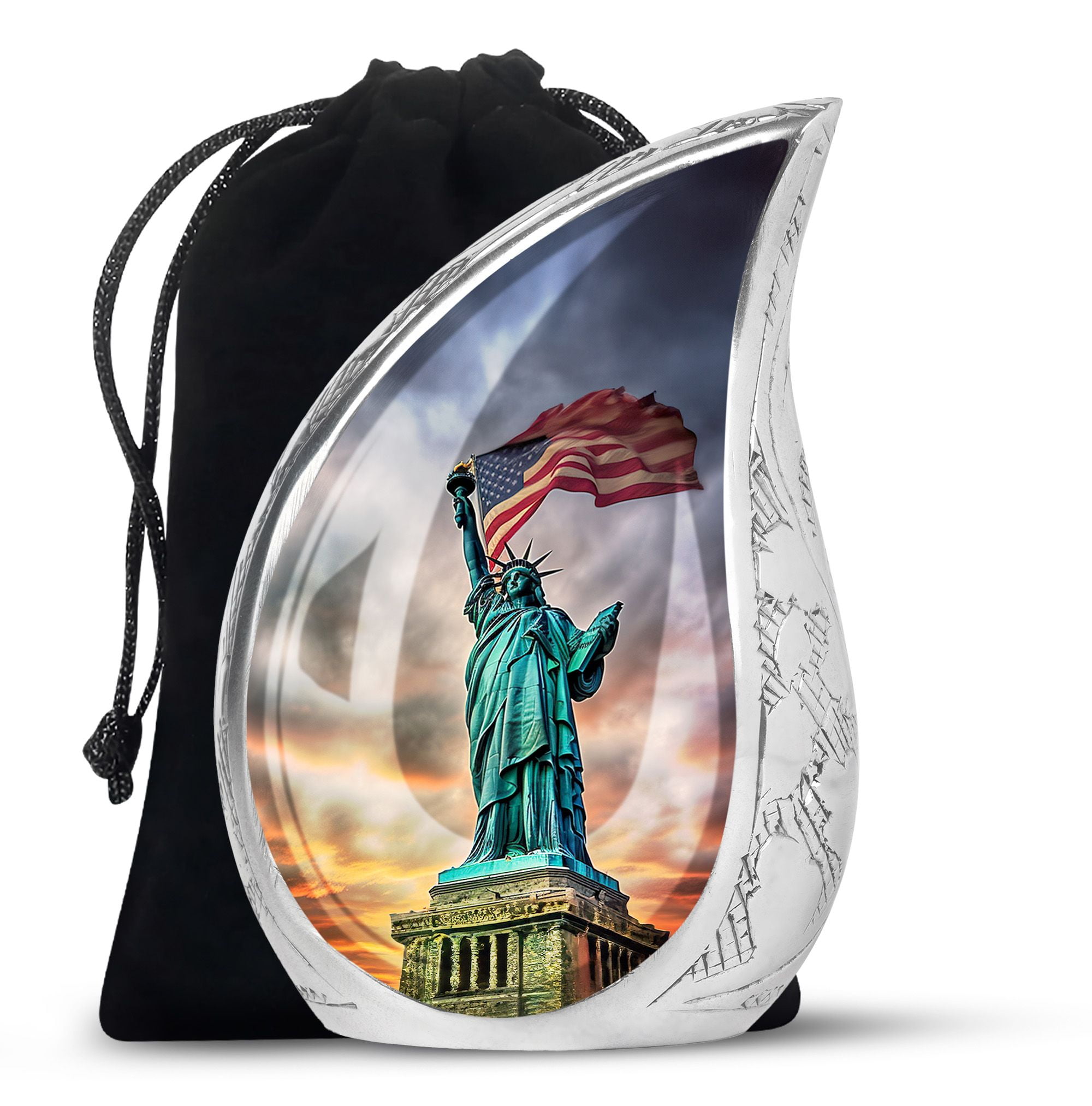 PARHUS Statue of Liberty Urns, Cremation Urns for Human Ashes, Urn for ...