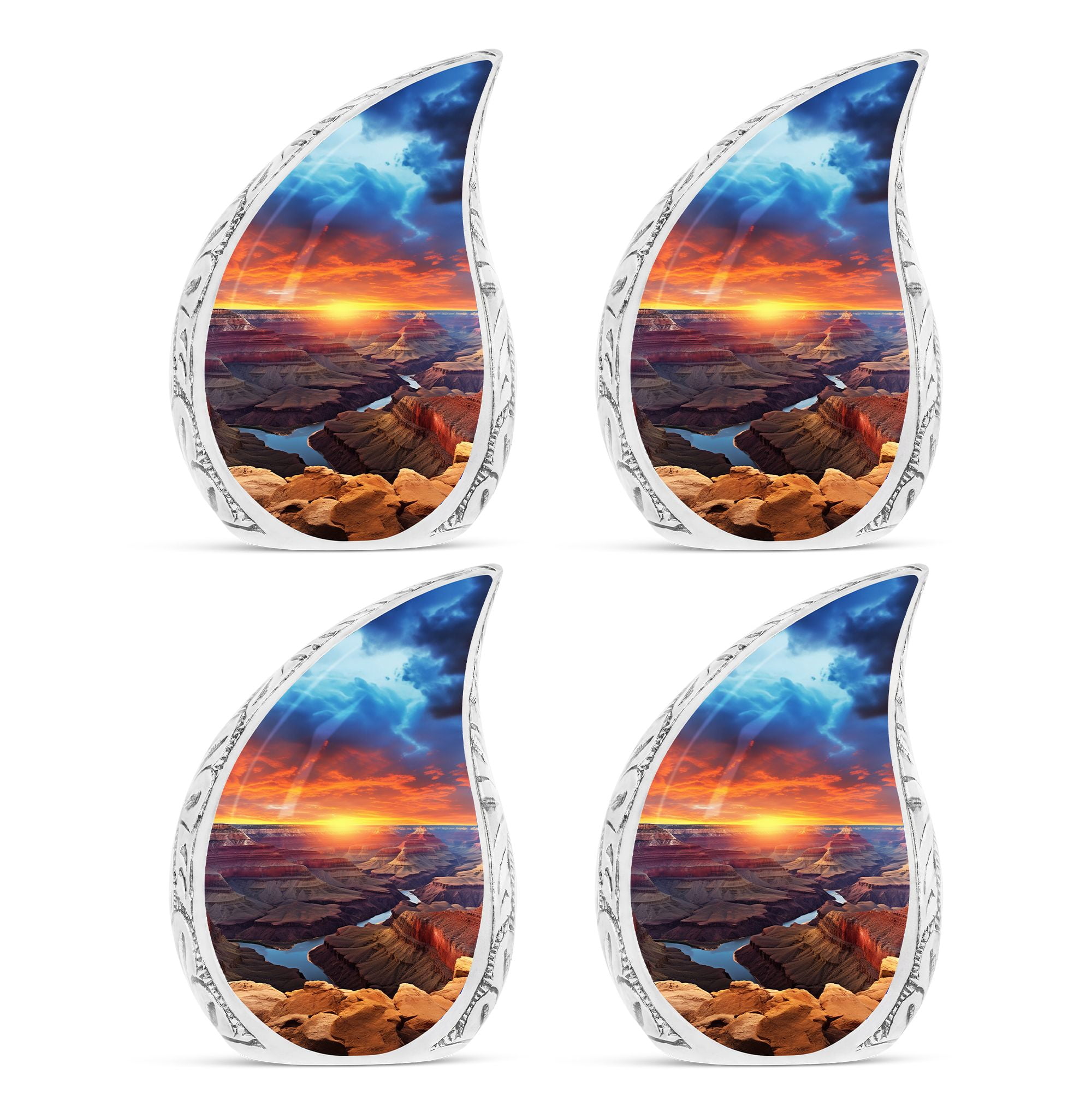 PARHUS Sunrise Grand Canyon - Teardrop Cremation Urns for Human Ashes ...