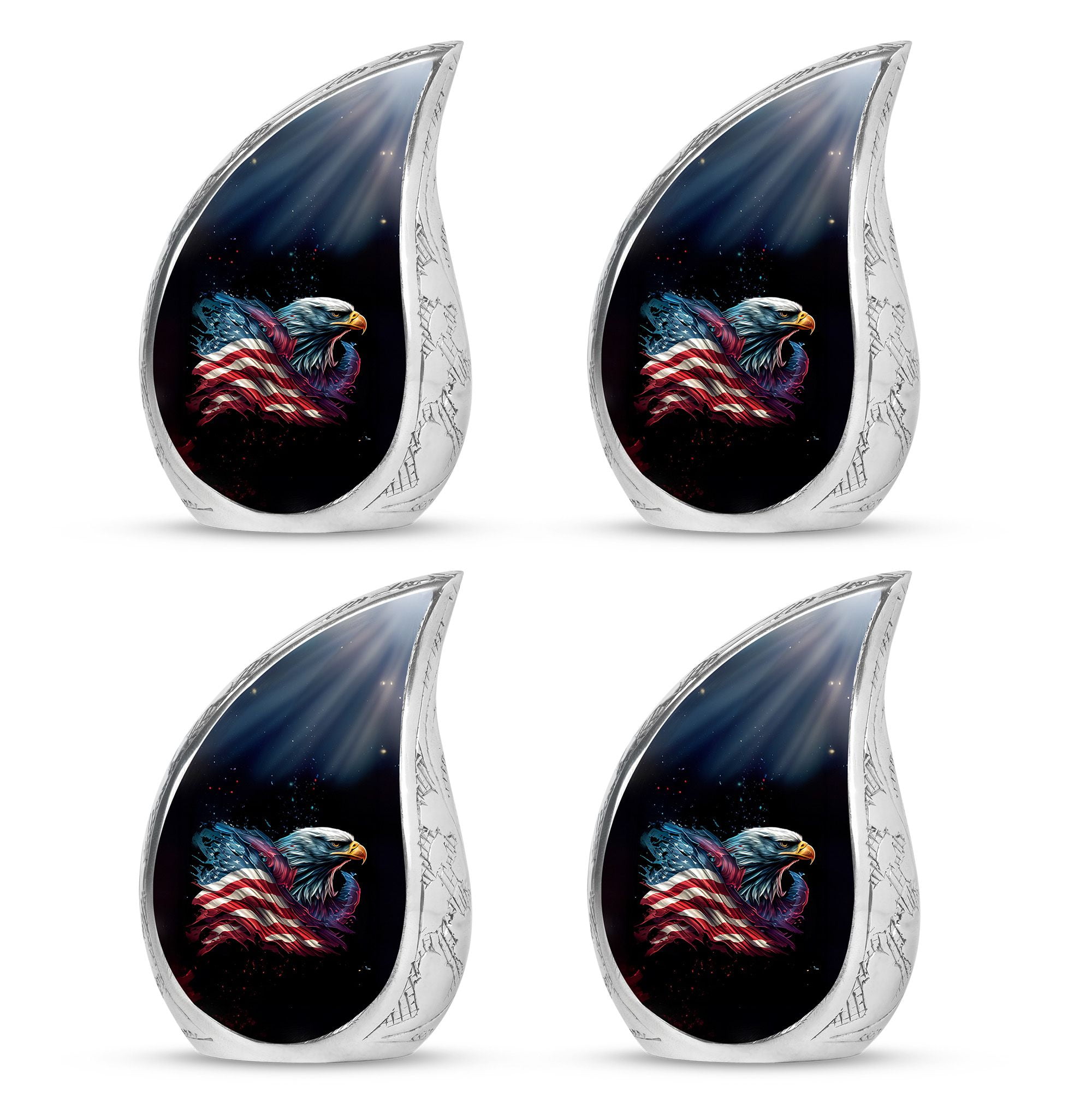 PARHUS The American Eagle in Flight - Urns for Human Ashes - Decorative ...