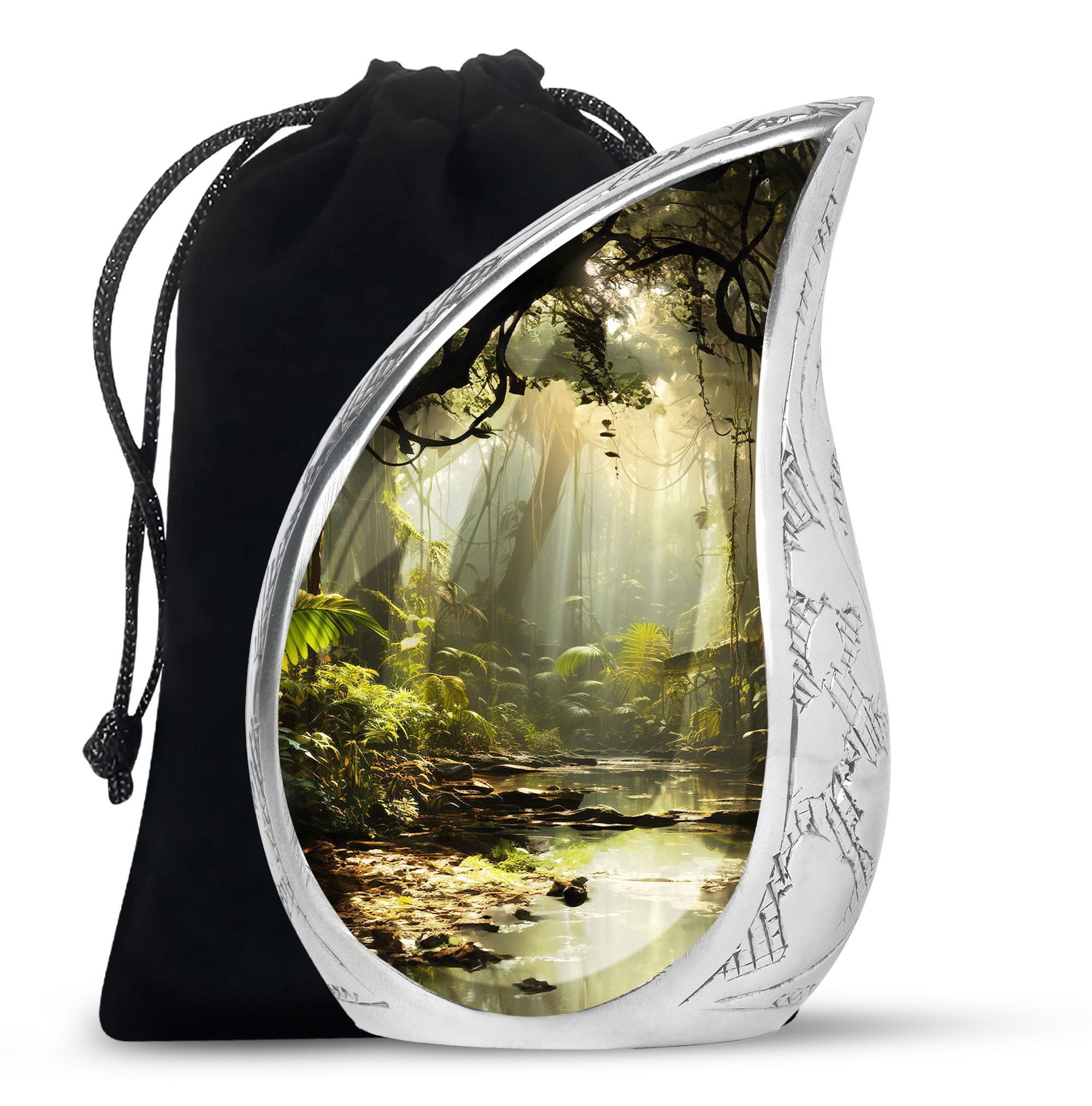 PARHUS Tropical Rain Forest Urn - Unique Urns for Human Ashes - Urn for ...