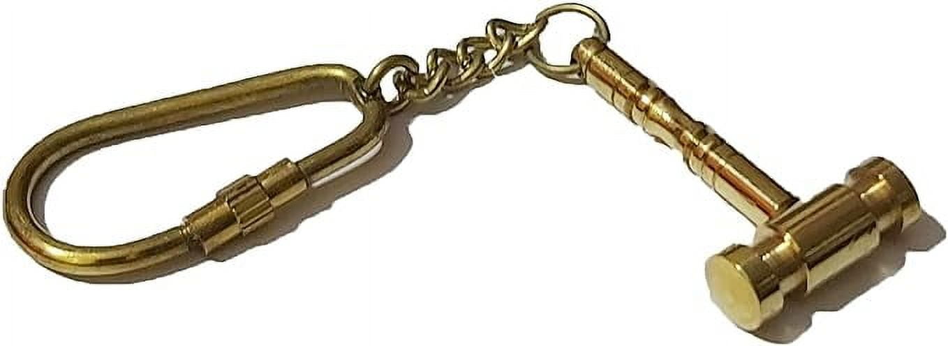 PARIJAT HANDICRAFT Brass Key Chain- Collectible Marine Nautical Key ...