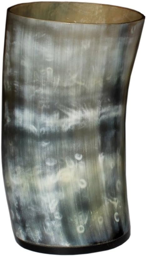 PARIJAT HANDICRAFT Viking Drinking Horn Authentic Medieval Mead Cup ...