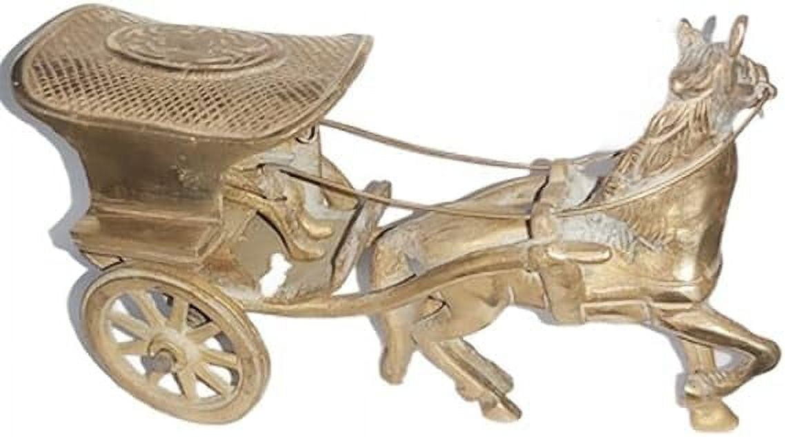 PARIJAT HANDICRAFT Vintage Auto Rickshaw Tuk Tuk Solid Brass Metal with ...