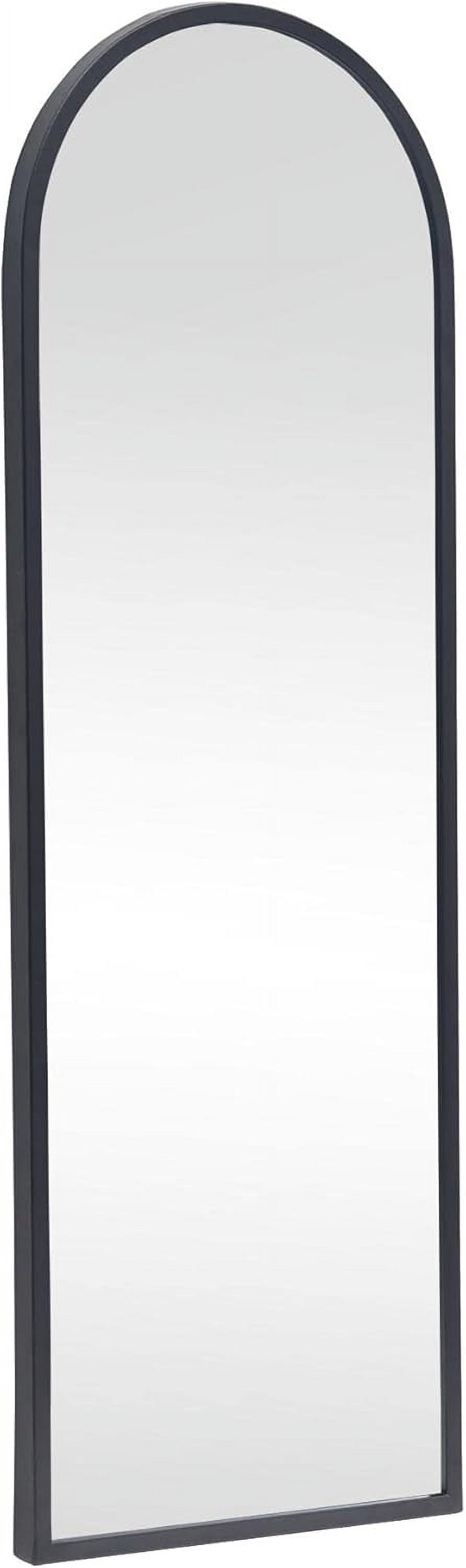 PARISLOFT Arched Wall Mounted , Full Length Door Floor ,Matte Black ...
