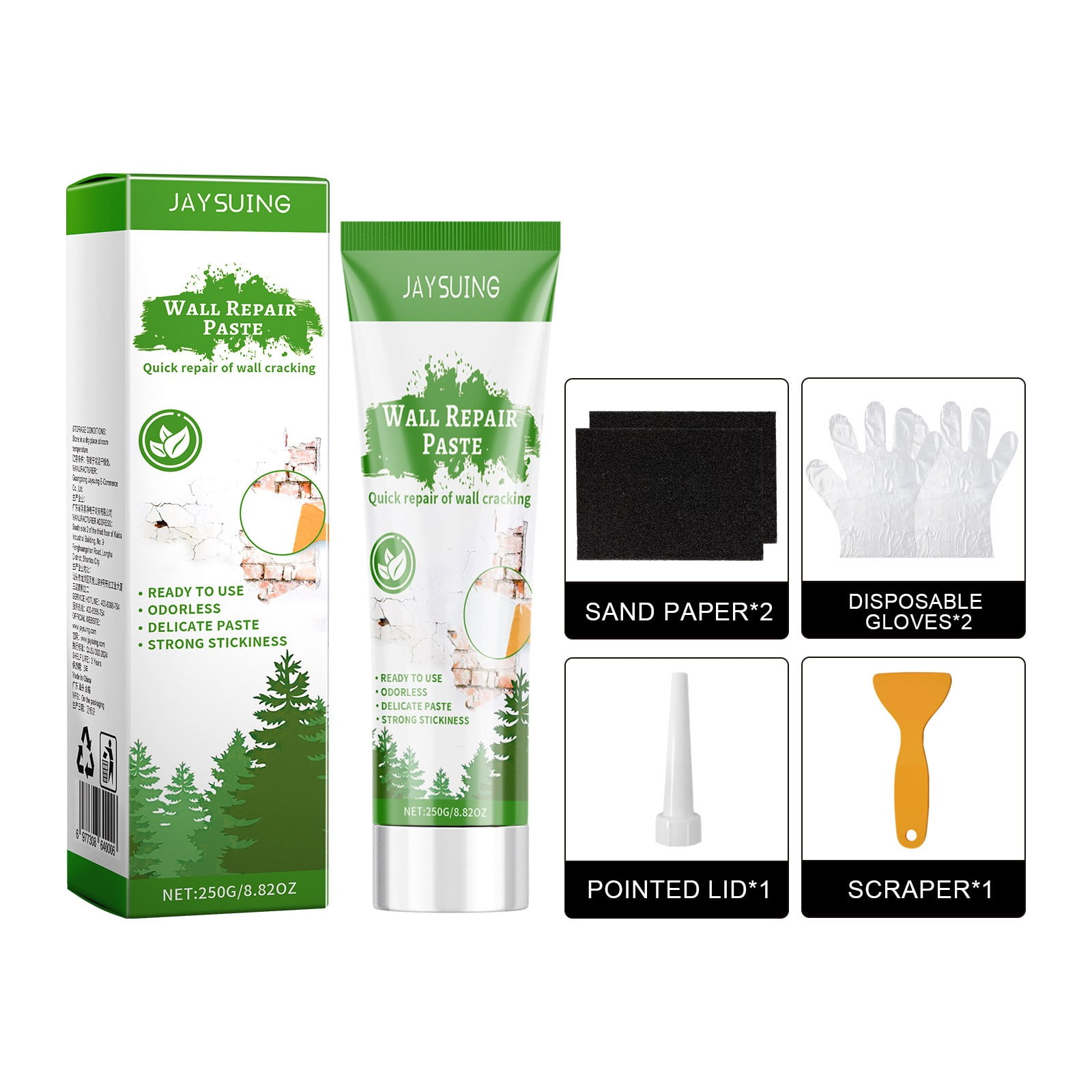 PARITY Wall Patching Kit, Wall Patching Plaster Wall Patching Kit ...