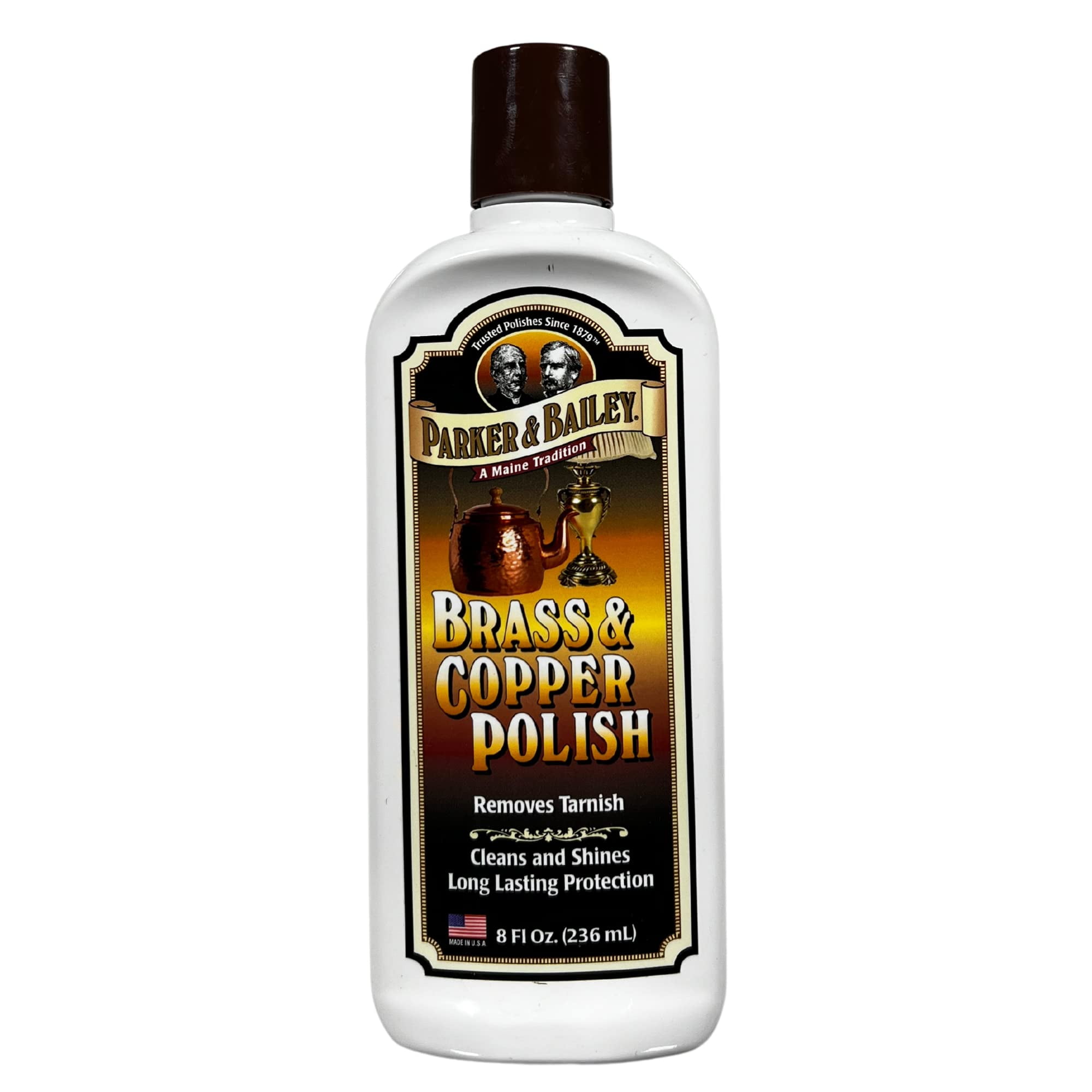 PARKER & BAILEY Brass and Copper Polish - Brass Polish Cleaner Copper ...