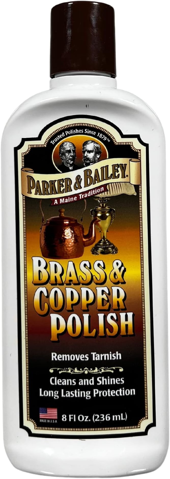 PARKER & BAILEY Brass and Copper Polish - Brass Polish Cleaner Copper ...