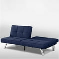 PARKWELL Futon Sofa Bed,Upholstered Tufted Couch, Convertible Folding ...