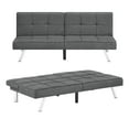 PARKWELL Futon Sleeper Sofa Bed for Living Room,Upholstered Tufted ...