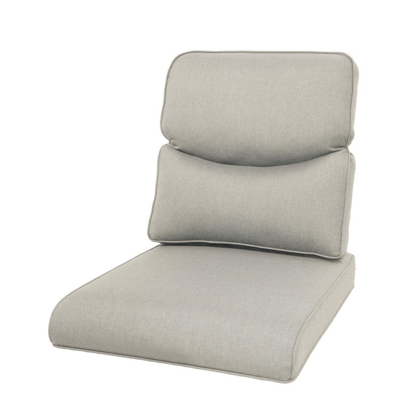 PARKWELL Outdoor 2 Piece Deep Seat Cushion Set with Crescent-Shaped ...