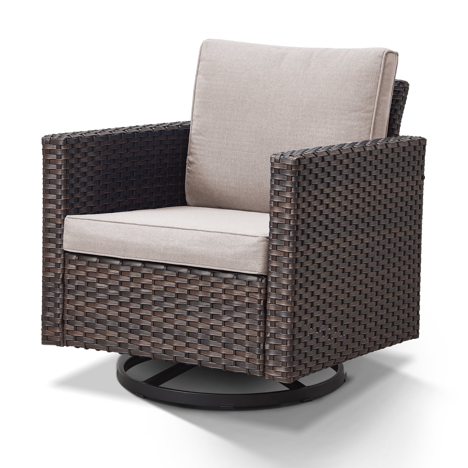 PARKWELL Outdoor Swivel Rocker,Patio Swivel Glider Rocking Chair with ...