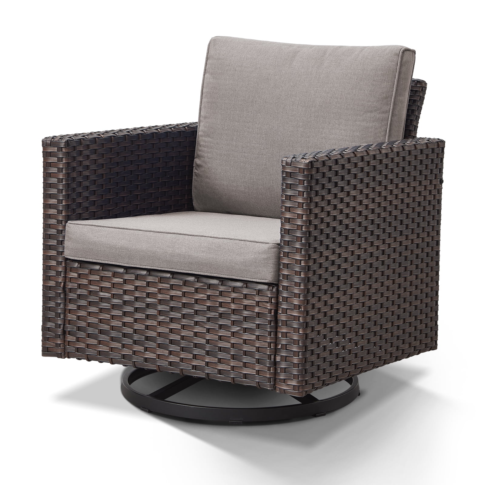 PARKWELL Outdoor Swivel Rocker,Patio Swivel Glider Rocking Chair with ...