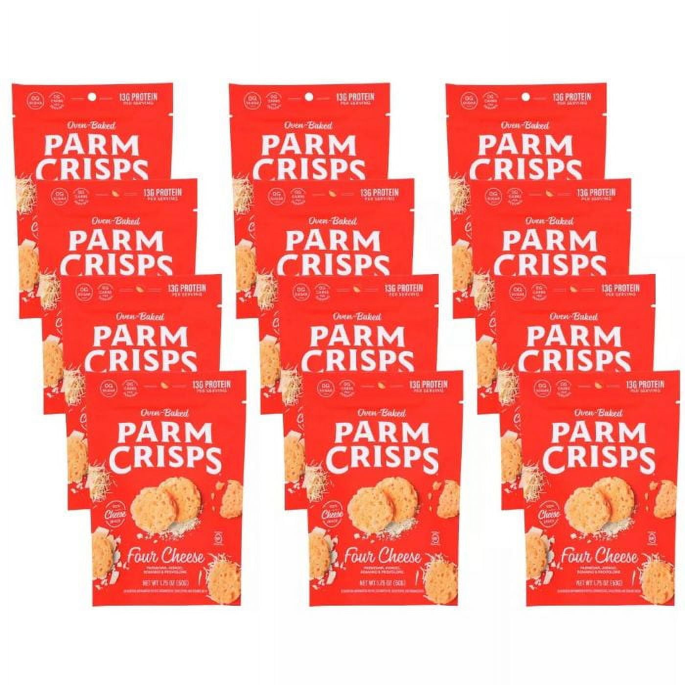 PARM CRISPS CRISPS FOUR CHEESE 1.75 OZ - Pack of 12 - Walmart.com