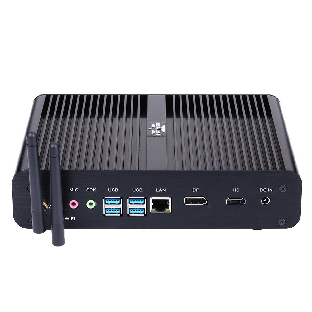 PARTAKER Fanless Mini PC, Desktop Computer, Intel Core i7 10510U 10th ...