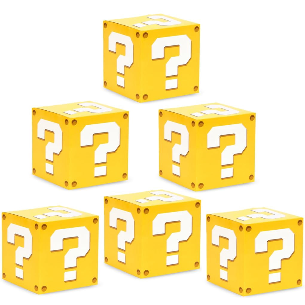 PARTVON Video Game Treat Box 24 AIS1 PCS Party Favor Boxes Party ...