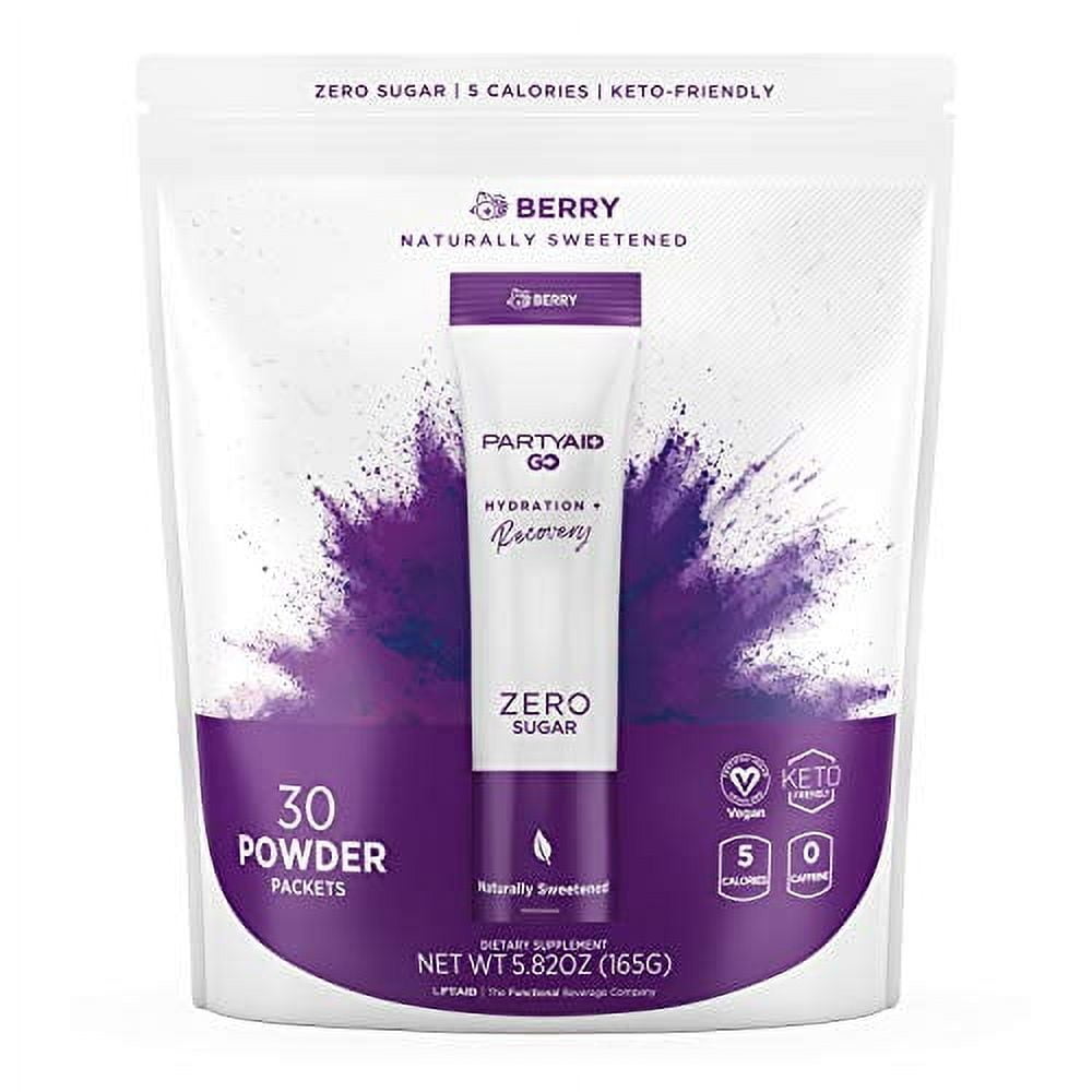 PARTYAID GO Feel Good Tonight and Tomorrow, Zero Sugar, 5-HTP, B ...