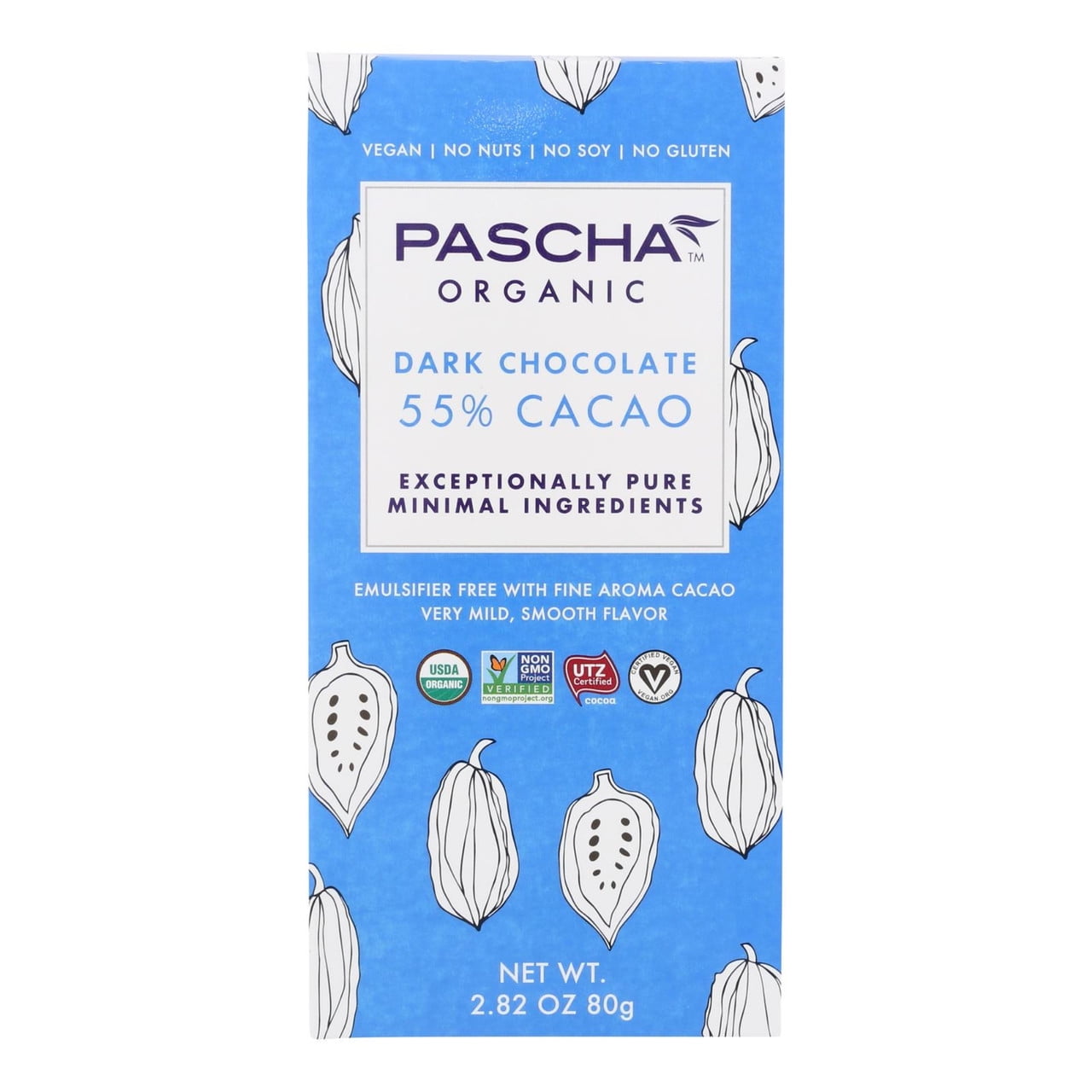 OG2 PASCHA DK CHOC 55% ( 10 X 2.82 OZ ) - Walmart.com