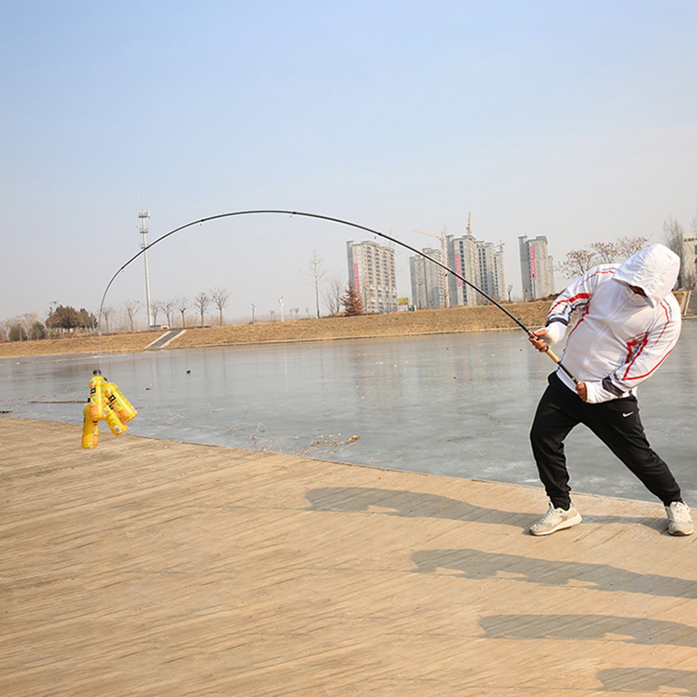 PASILI 1.8M-2.7M Carbon Fiber Telescopic Spinner fishing rod Short ...