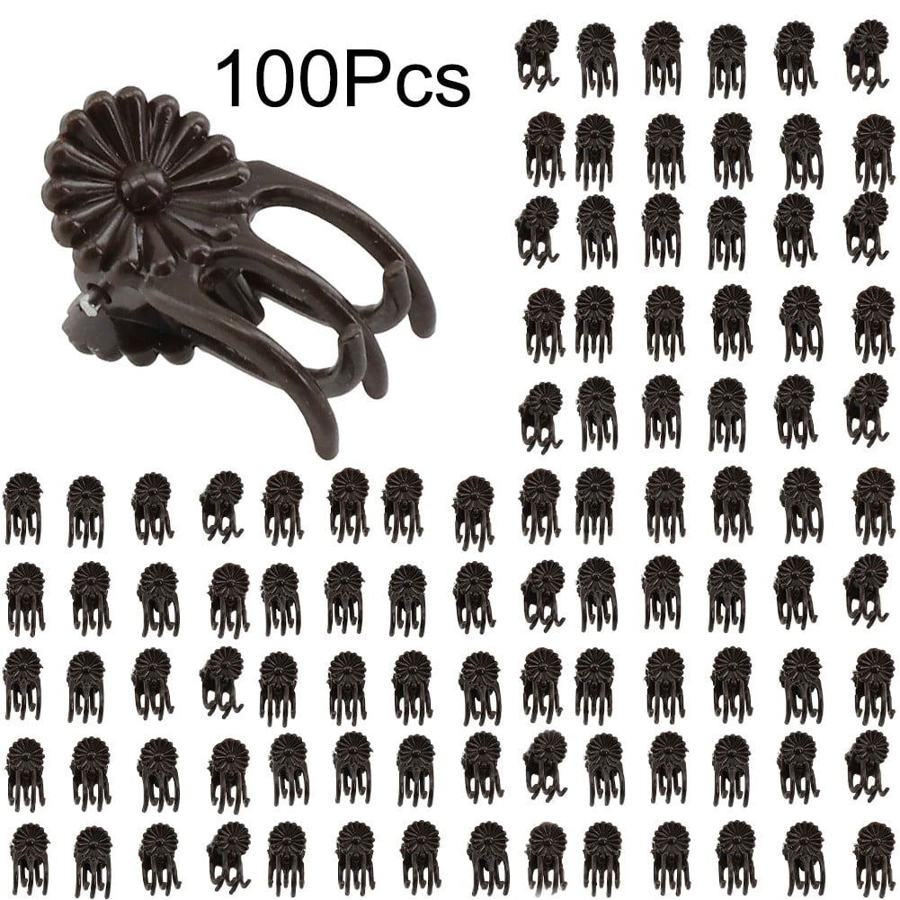 PASILI 100pcs Orchid Clips Plant Support Stem Clamps Garden Flower Vine ...
