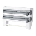 PASILI 2025 New 3-In-1 Wrap-Dispenser=Film Organizer With Cutter ...