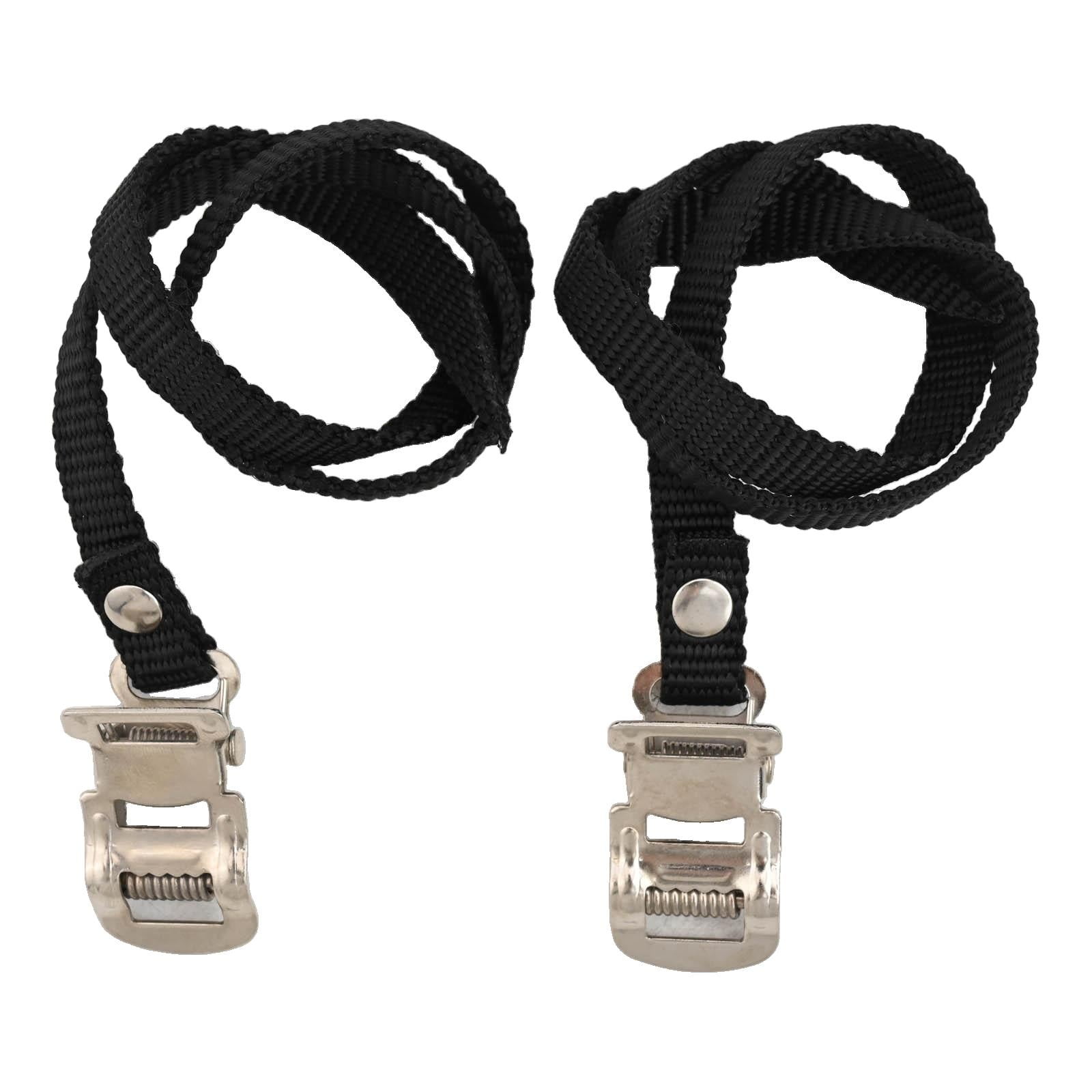 PASILI 2Pcs Exercise Bike Pedal Elastic Cord Metal Buckle Foot Pedal ...
