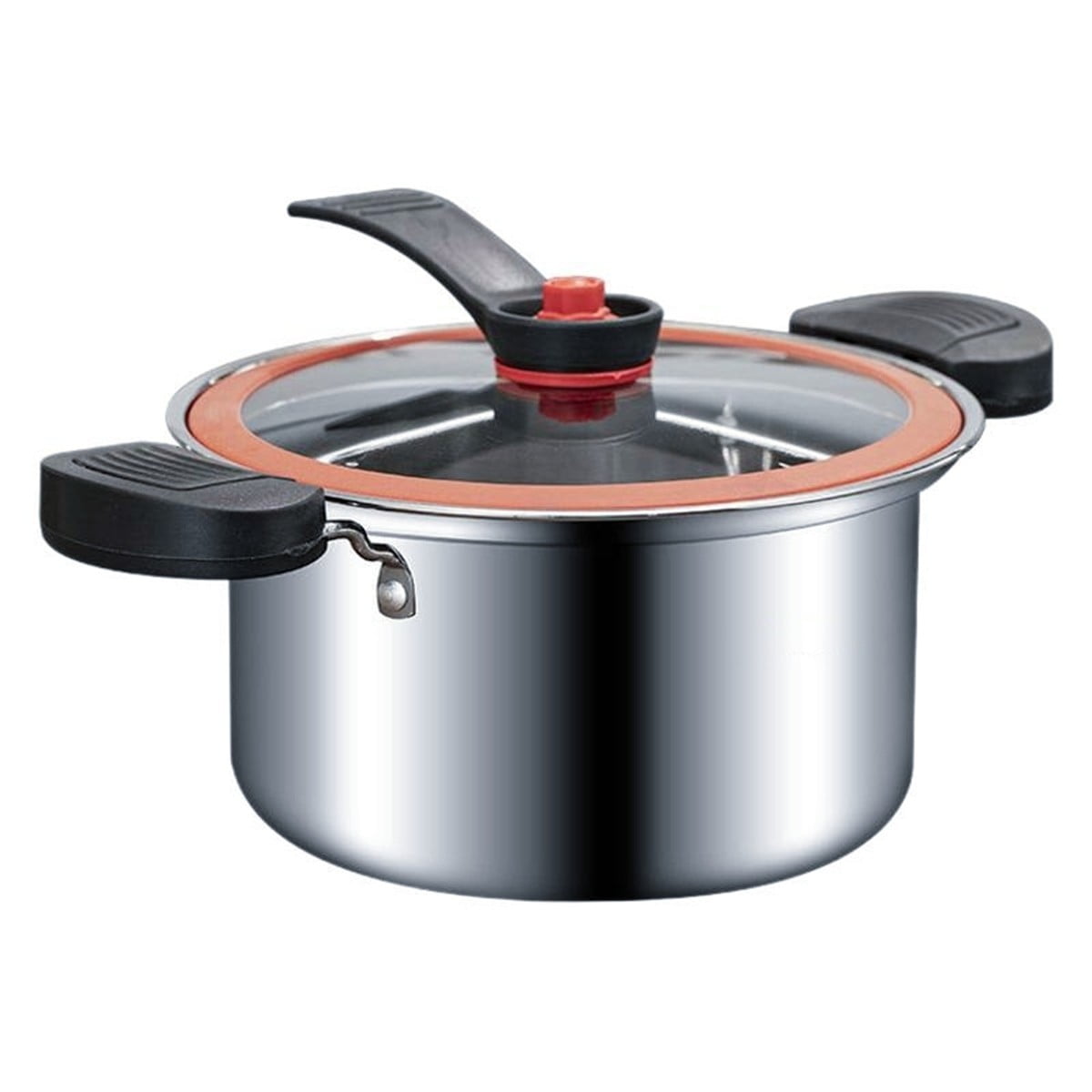 PASILI 3.5L Small Vacuum Pressure Stainless Steel Non-Stick Cooking ...