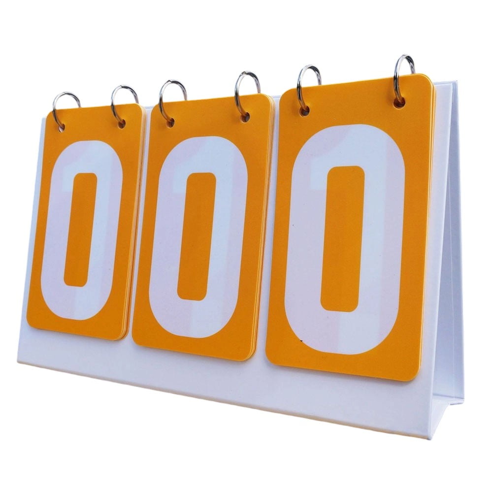 PASILI 3-Digits Plastic Table Top Scoreboard Flipper Waterproof For ...