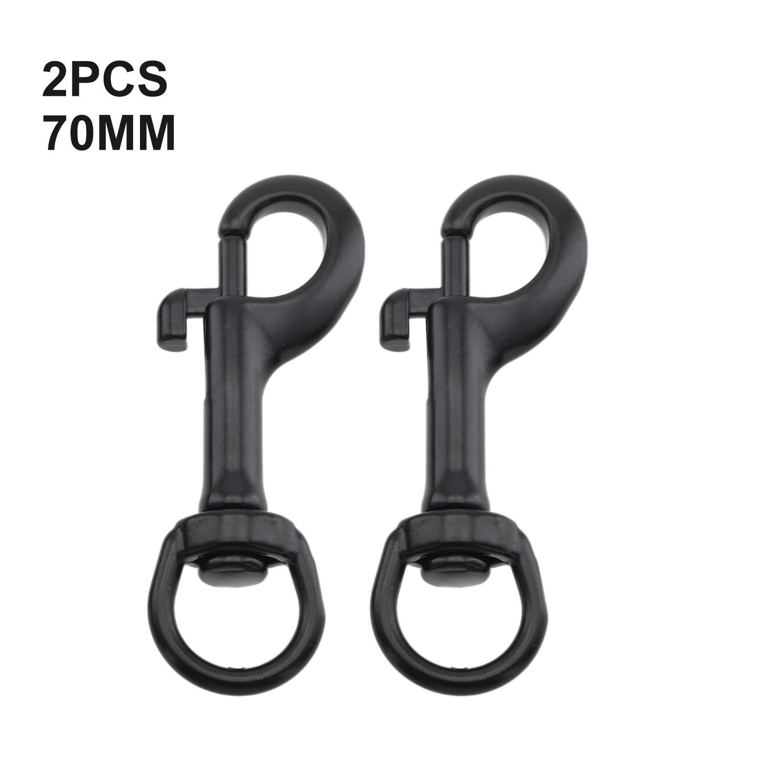 PASILI 316 Stainless Steel Black Single Hook Swivel Eye Bolt Snap Hook ...
