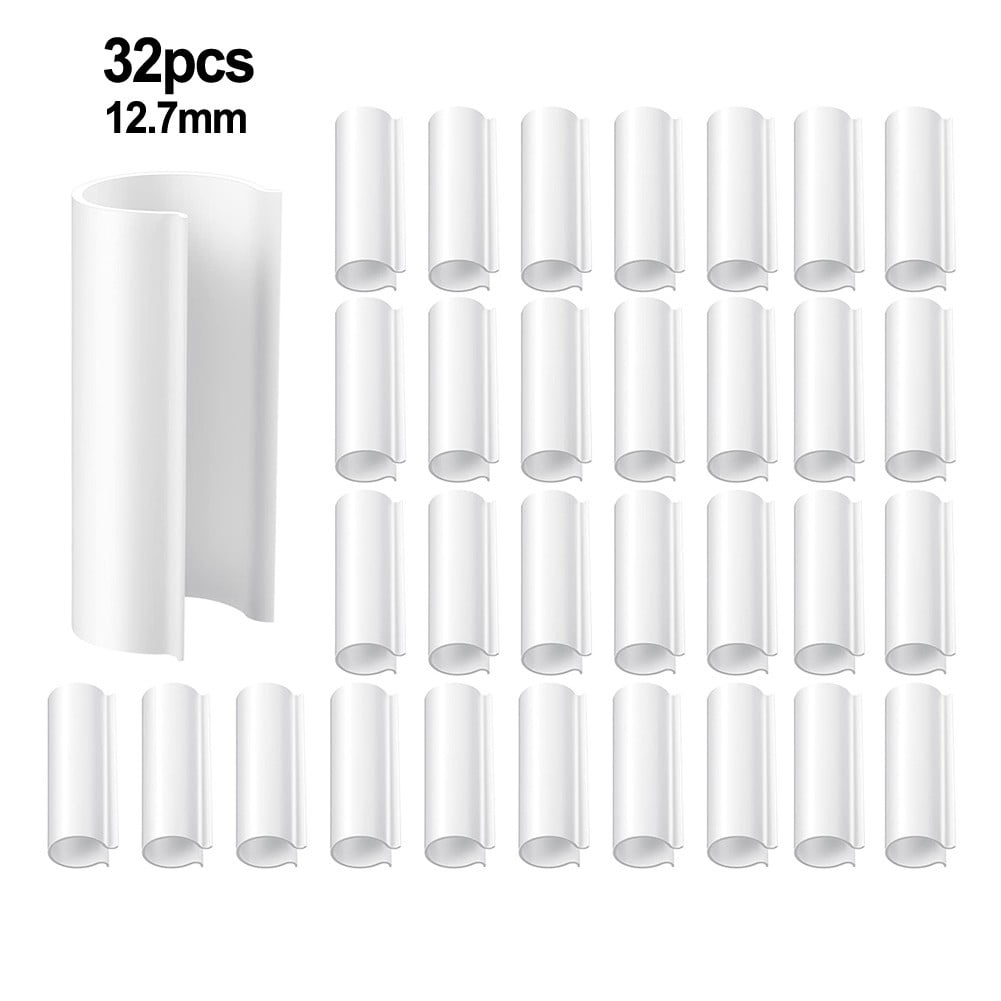 PASILI 32Pcs Greenhouse Film Clamp For Pvc Pipe Greenhouses Row Covers ...