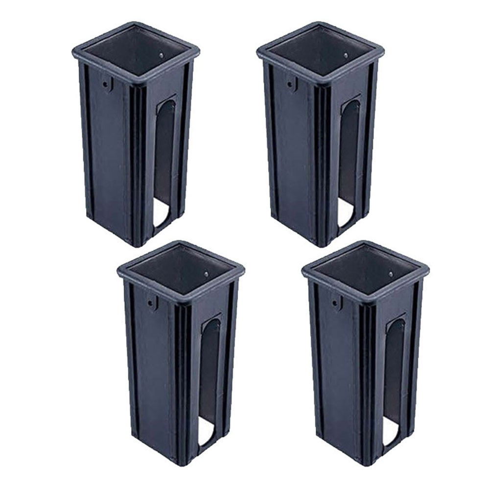 PASILI 4 Pcs Square Tube Sleeve Fitness Equipment Accessories Diameter ...