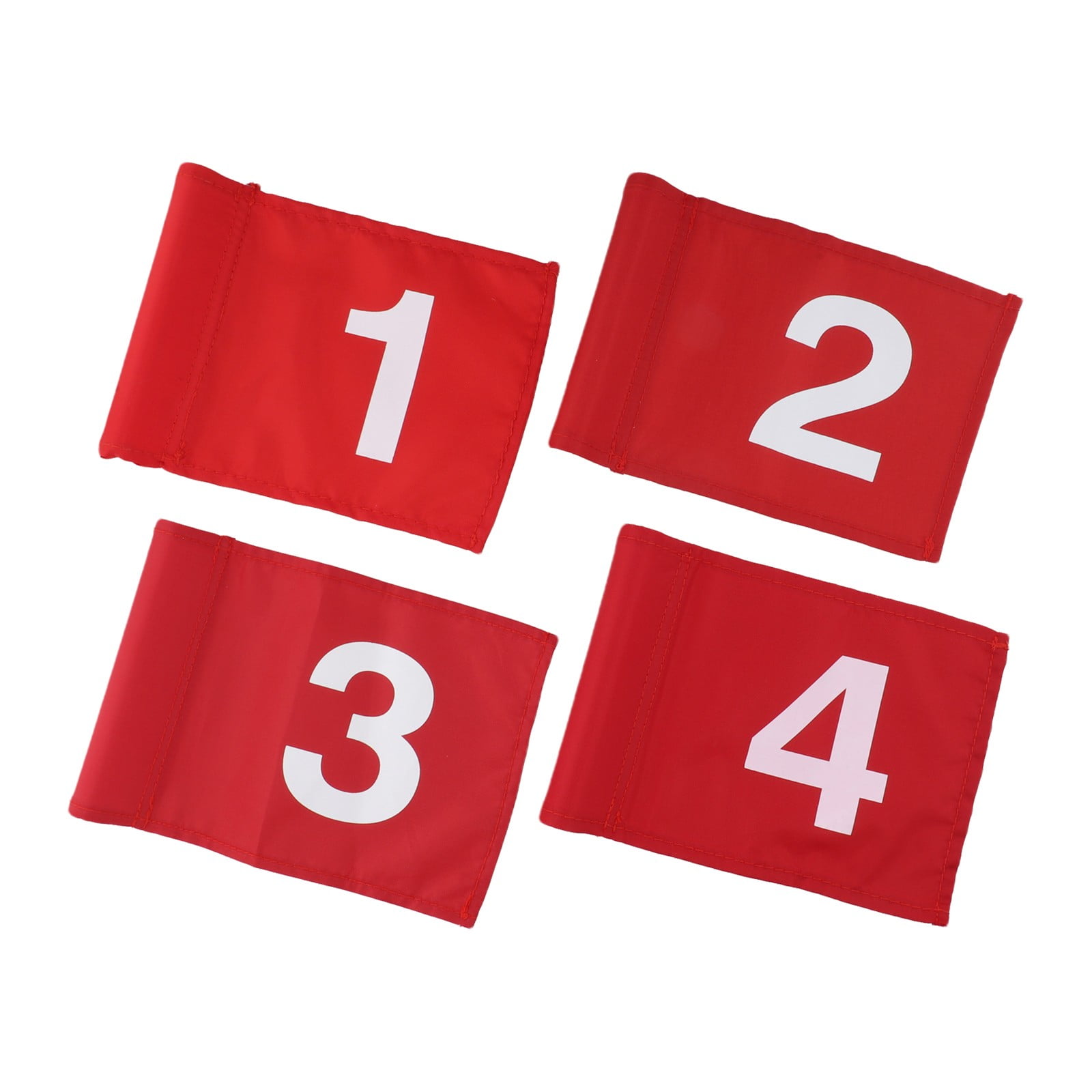 PASILI 4Pc Golf Flags Nylon Equipment Practice Golf Training Course ...