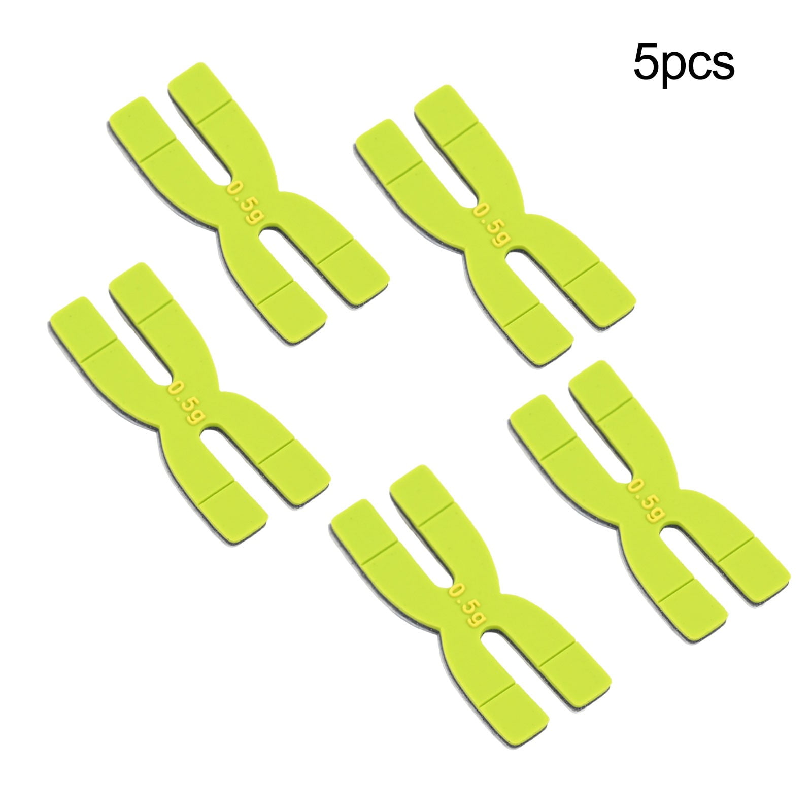 PASILI 5 Silicone Weight Tape Strips For Badminton Racket Balance And ...