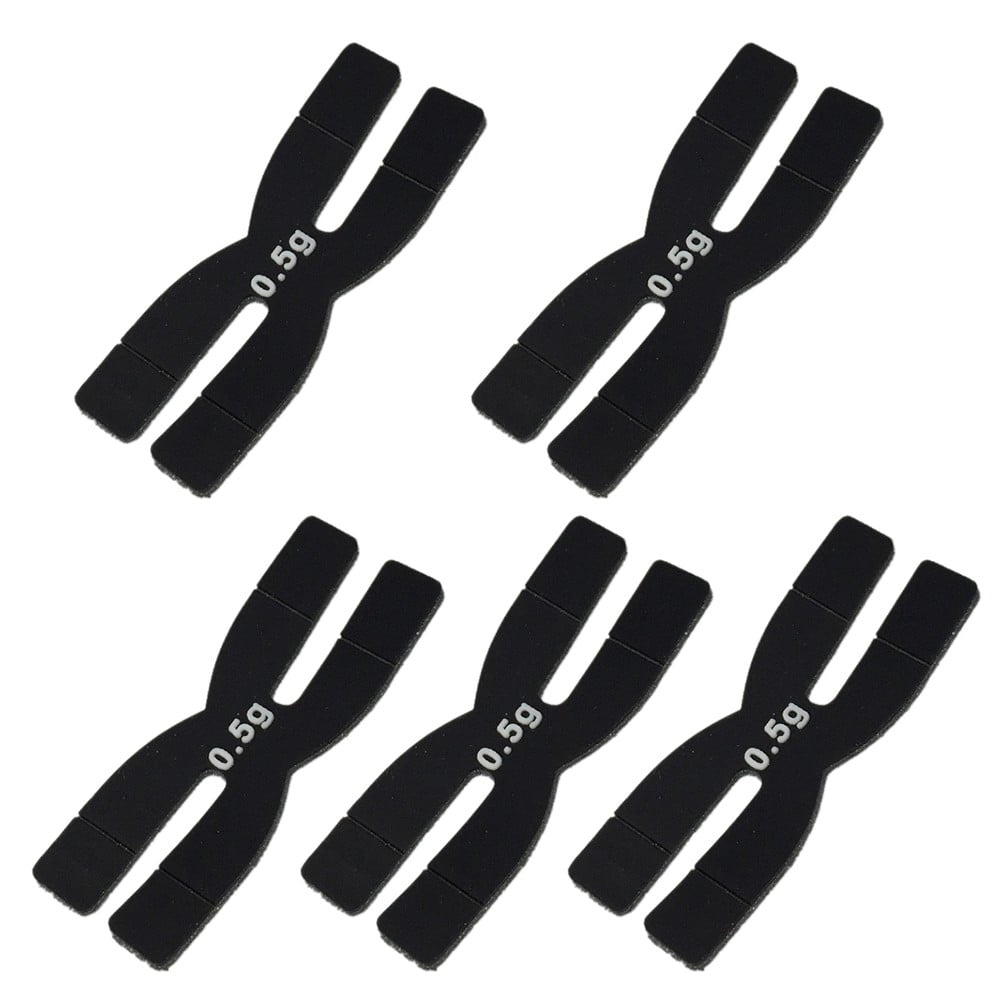 PASILI 5 Silicone Weight Tape Strips For Badminton Racket Balance And ...
