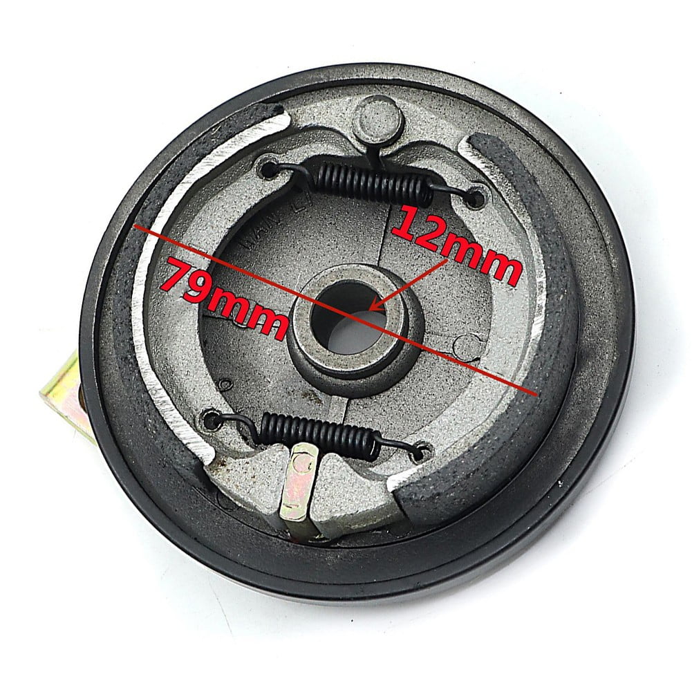 PASILI 8 Inch Electric Scooter Brake Part Spring Loaded Drum Brake Pad ...