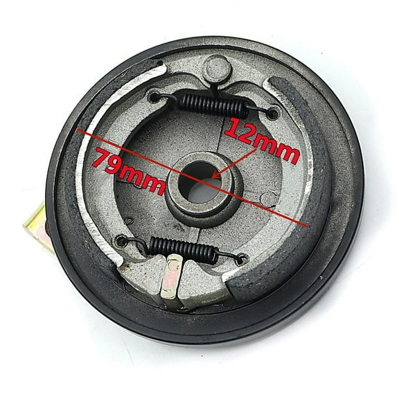 PASILI 8 Inch Electric Scooter Brake Part Spring Loaded Drum Brake Pad ...