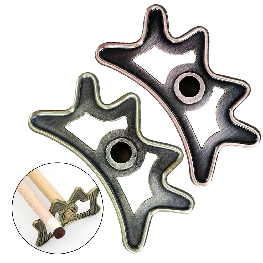 PASILI Billiard Cue Head Holder Pool Snooker Cue Rest Bridge Metal Cue ...