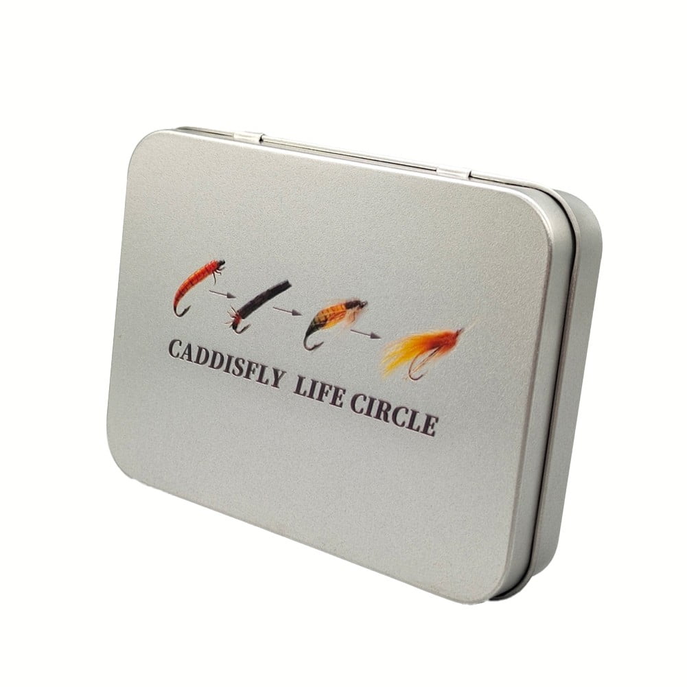 PASILI Caddisfly Life Cycle Box For For Nymphs And Dry Flies Fishing ...