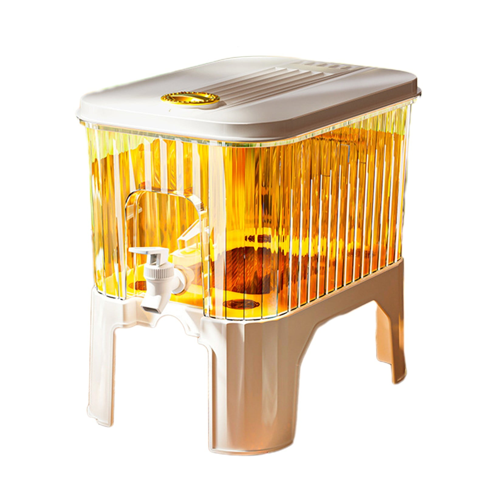 PASILI Cold Kettle Detachable Base Portable w/Faucet Refrigerator Juice ...