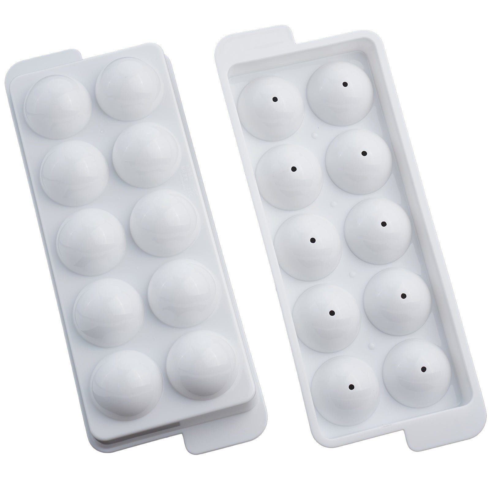 PASILI Convenient Ice Ball Circular Ice Cube Box Quick Release And Easy ...