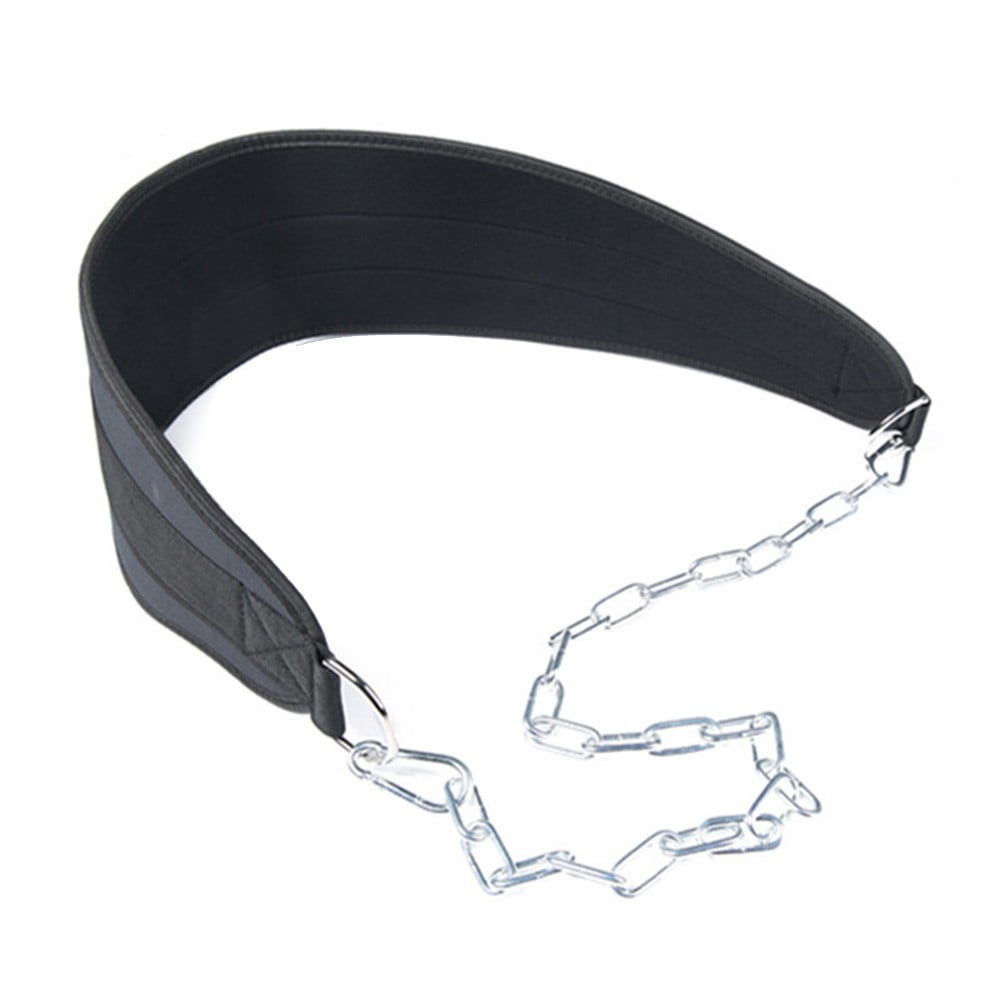 PASILI Dip Belt Weight Lifting Belt Steel Chain Lifting Belt For Men ...