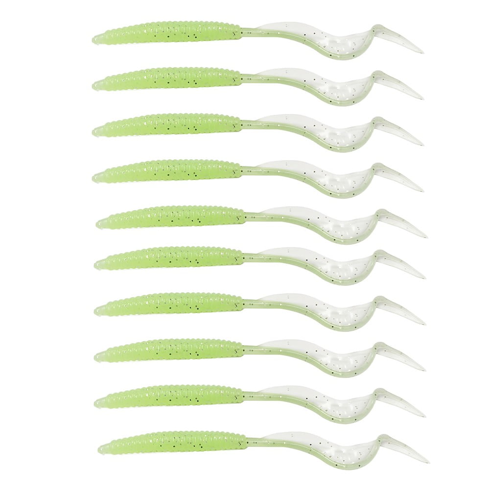 PASILI Earthworm Simulation Red Worm Lure 100 Pieces Packaging Enticing ...