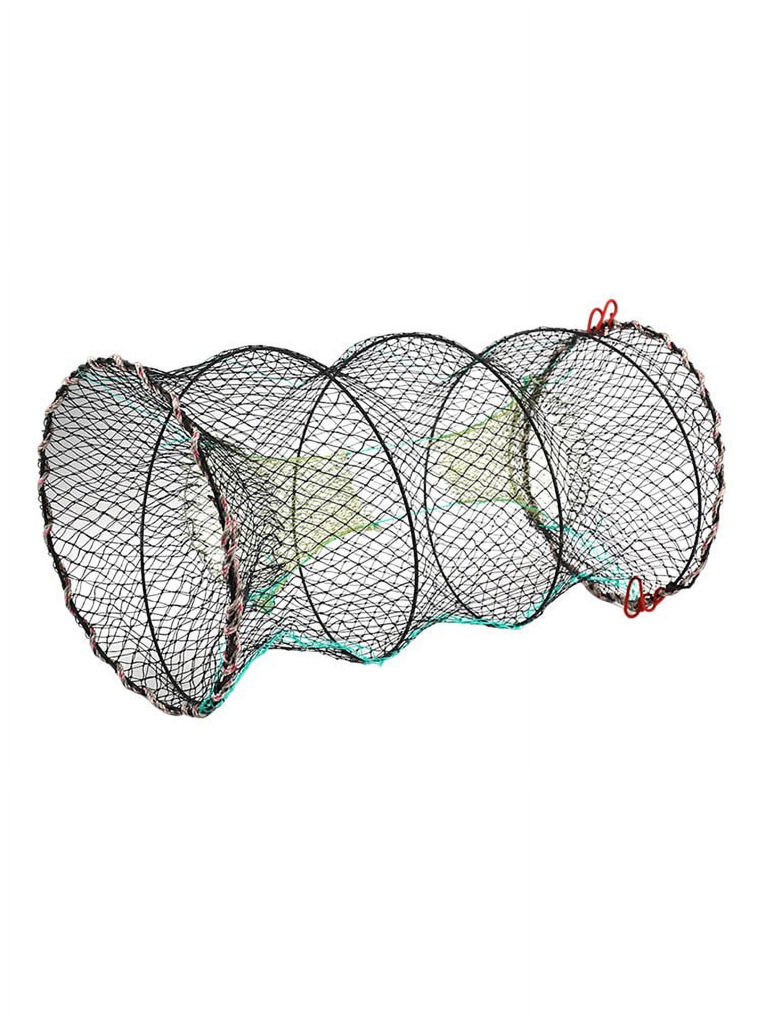 PASILI Easy To Carry Foldable Fishing Bait Crab Trap For Lobster Crabs ...