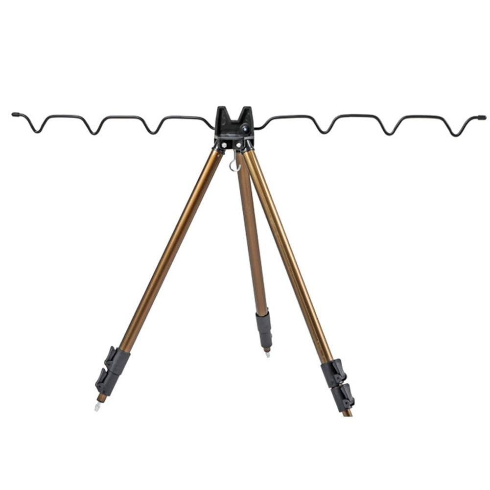 PASILI Fishing Rod Holder Tripod Stainless Steel Stand Support ...