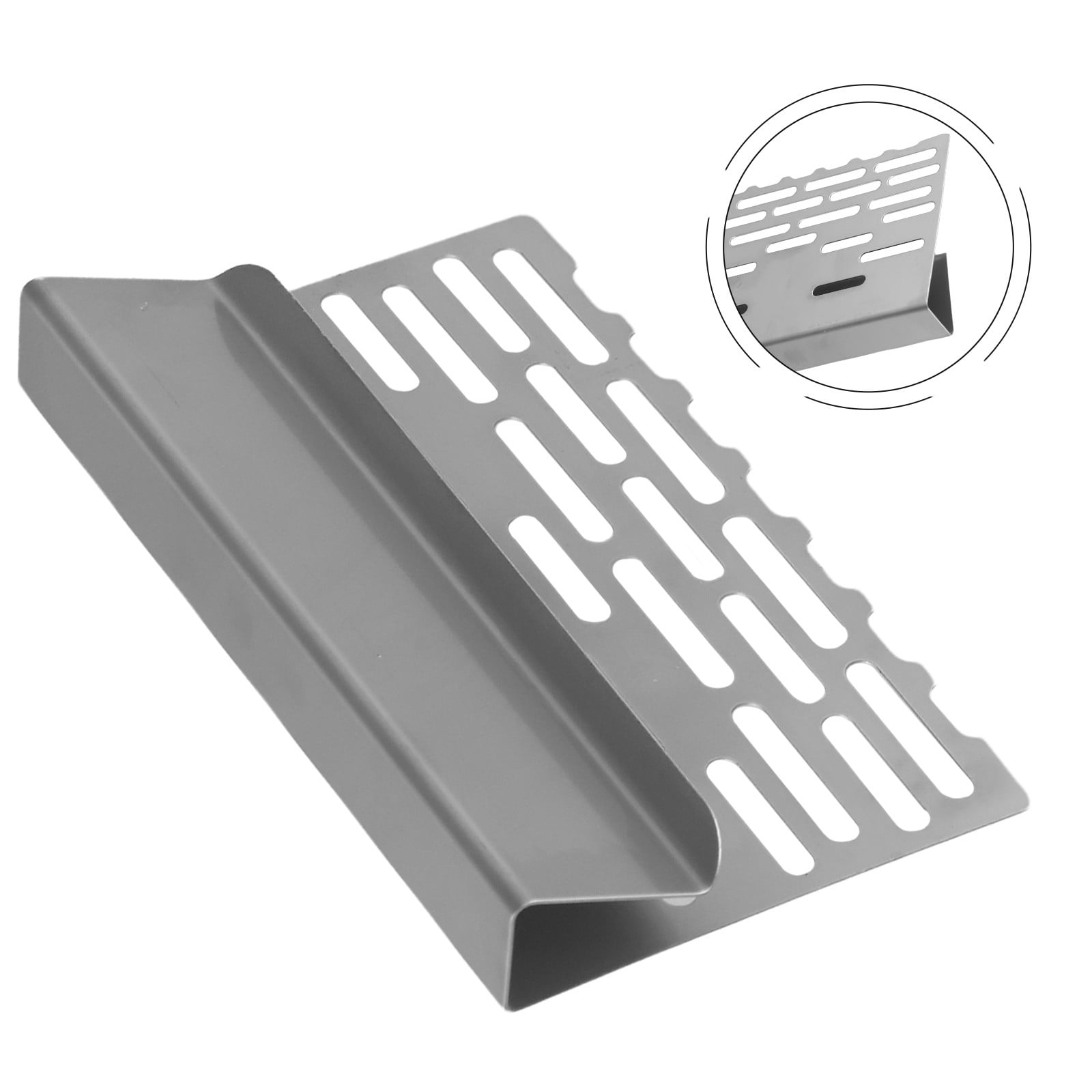 PASILI Grill Rack Grids, BBQ Food Stop Rack, Stainless Steel Even ...