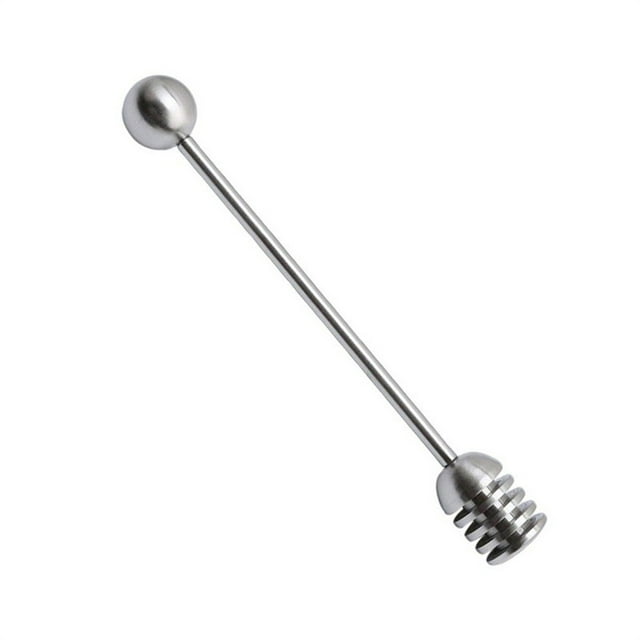 PASILI Honey Dipper Spoons Stir Bar Syrup Dipper 304 Stainless Steel 6 ...